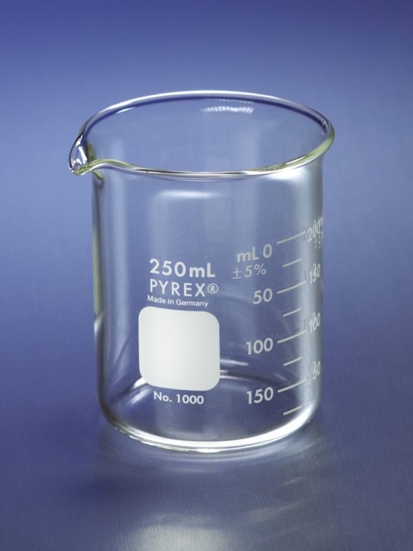 Beaker บีกเกอร์ (Pyrex, U.S.A.) - QCHEMICAL